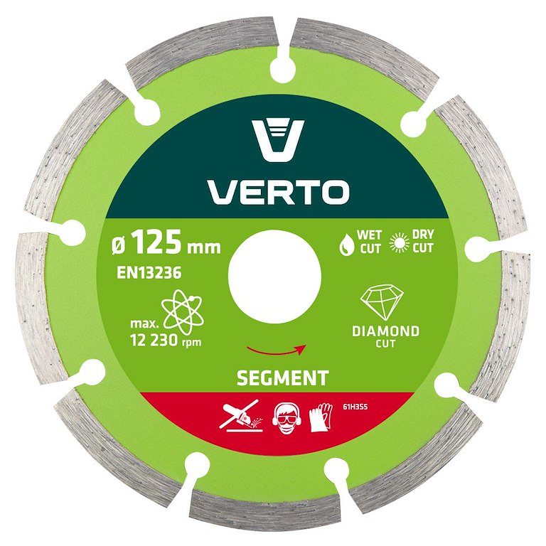 Dijamantski disk “Segment” – VERTO