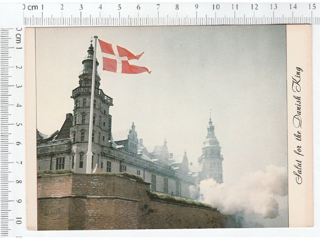 Kronborg salut - Salut for the Danish King, Danska