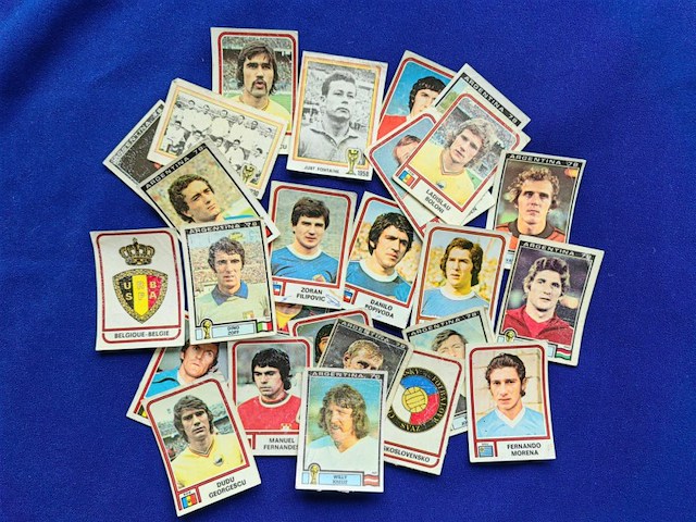 Panini Argentina 78 - vađene sličice na komad
