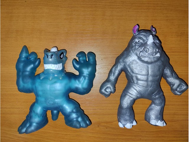 Stretchapalz nosorog  Heroes of Goo Jit Zu  Dino X-Ray