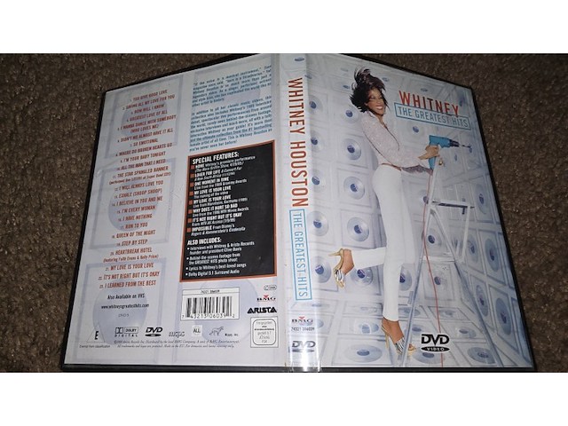 Whitney Houston - The greatest hits DVD