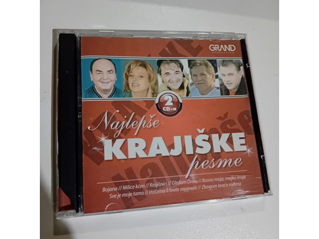 najlepse krajiske pesme - 2cd