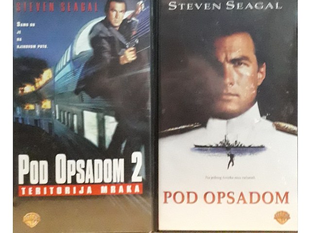 2  VHS KASETE sa FILMOVIMA u Odličnom Stanju