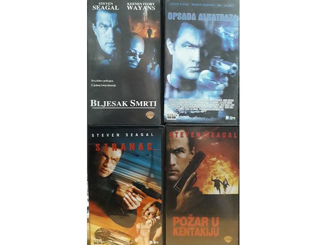 4 VHS KASETA sa FILMOVIMA u Odličnom Stanju