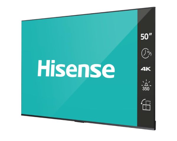 HISENSE 50 inča 50DP30FE 4K UHD 350 nita Digital Signage Display – 16/7 Operation