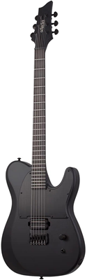 Schecter PT Black Ops Satin Black Open Pore električna gitara