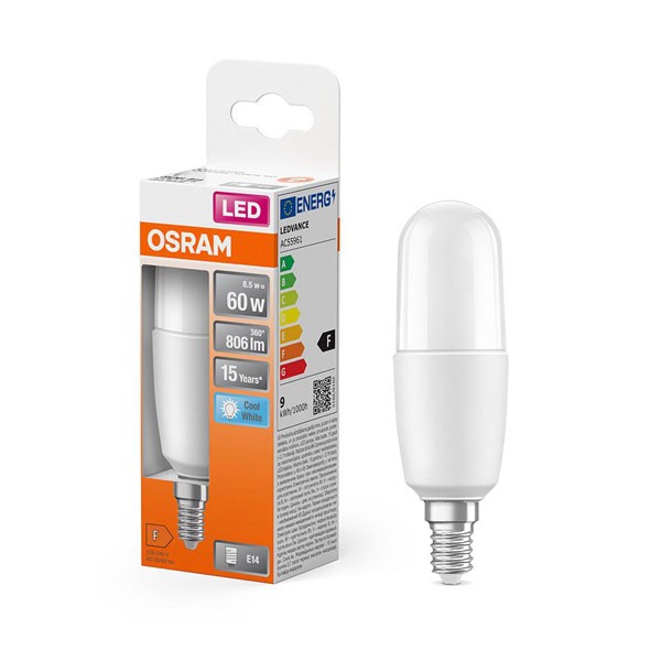 LED SIJALICA STIK 8W/840 E14 MAT OSRAM
