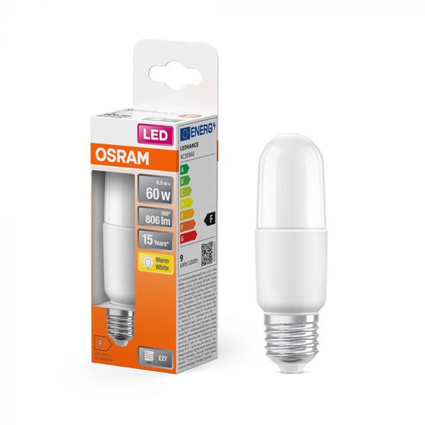 LED SIJALICA STIK 8,5W/827 E27 MAT OSRAM
