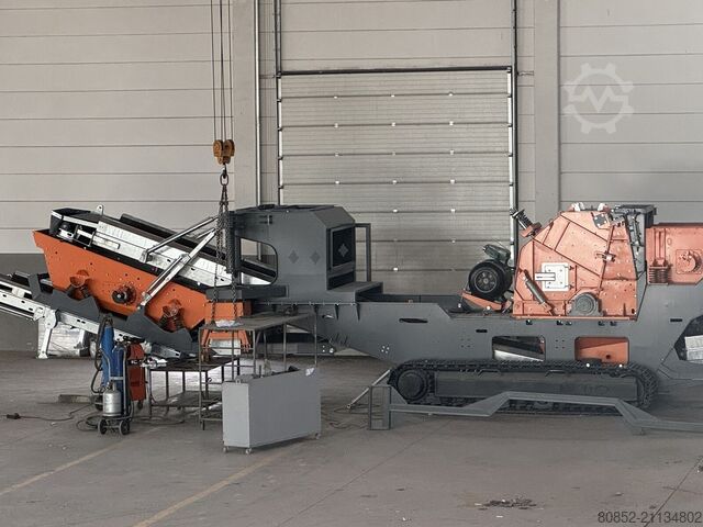 Oprema za drobljenje
Polygonmach 1213 horizontal shaft impact crusher 1200x1300mm