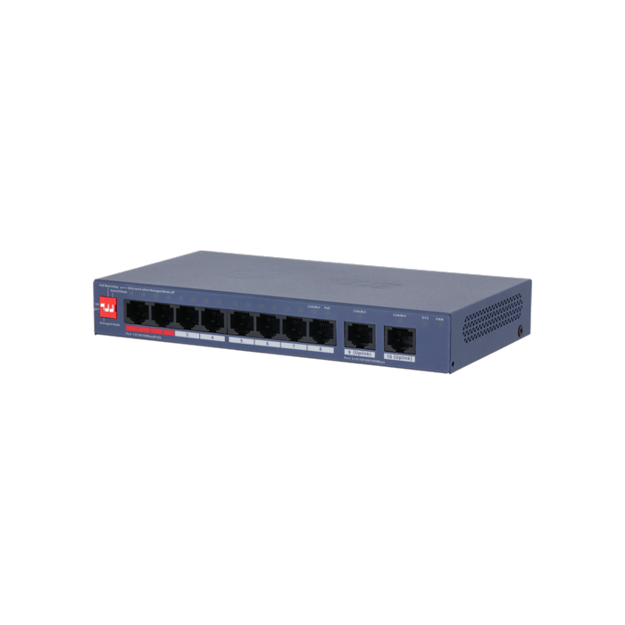 8-portni PoE Switch CS4010-8ET2GT-110 Dahua
8-portni PoE Switch CS4010-8ET2GT-110 Dahua