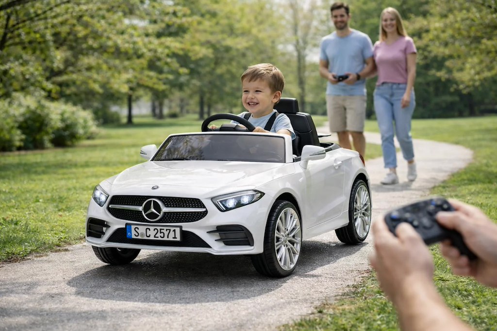 Mercedes Licencirani dečiji 12V Model 2220 beli
