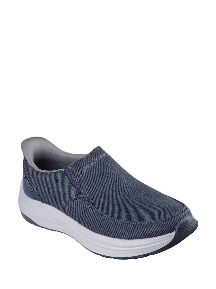 Plavo - Skechers Decklan - Gulliver Slip On Cipele
