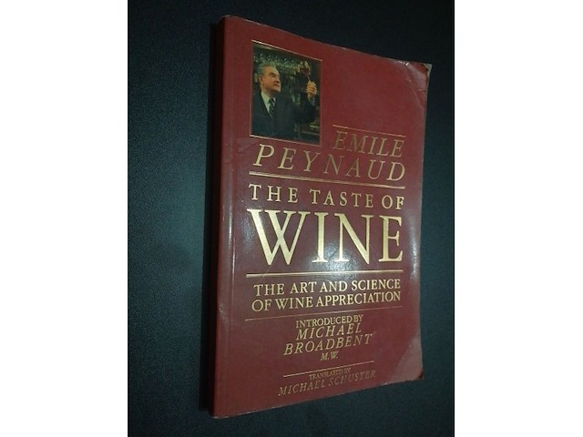 THE TASTE OF WINE -EMILE PEYNAUD