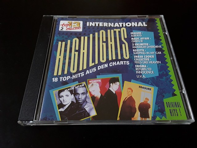 International Highlights  - 18 Top hits aus den charts