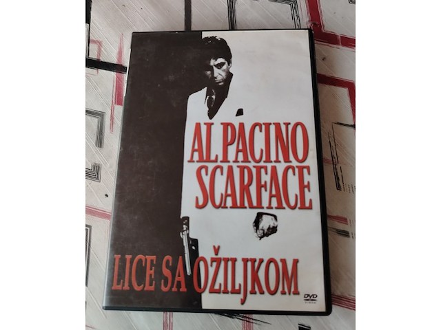 Lice sa oziljkom-Scarface-Al Pacino-dvd