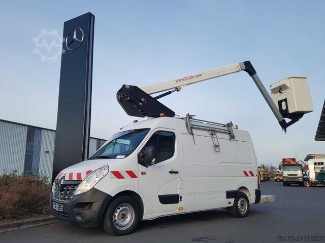 Radna platforma montirana na kamionu
Renault Master 2.3 dCi / KLUBB K32, 12,5m