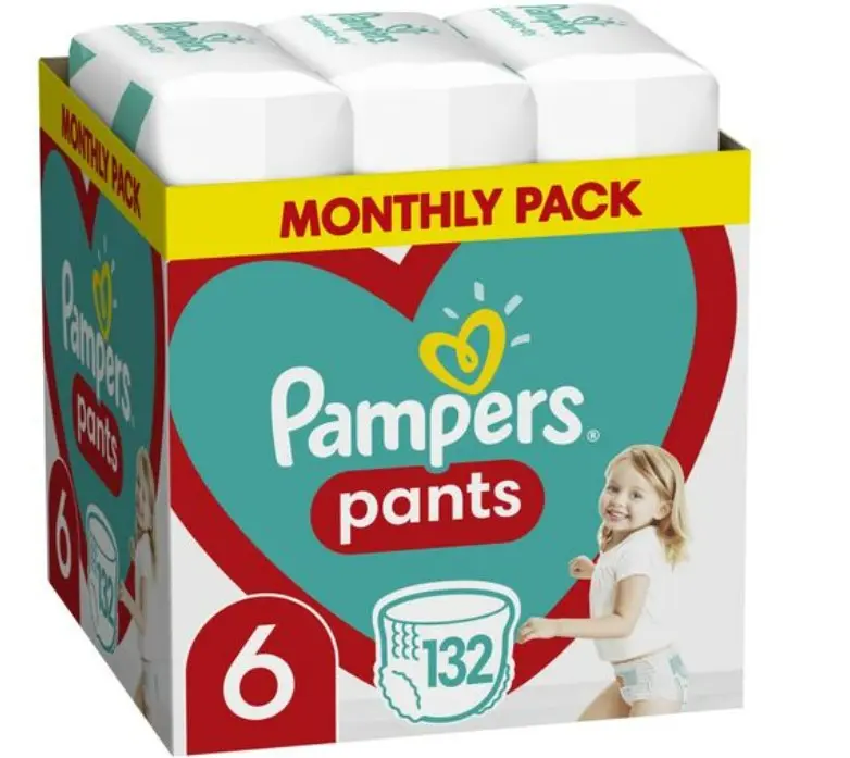 Pampers Pelene Pants 6, Monthly, 15+kg, 132/1