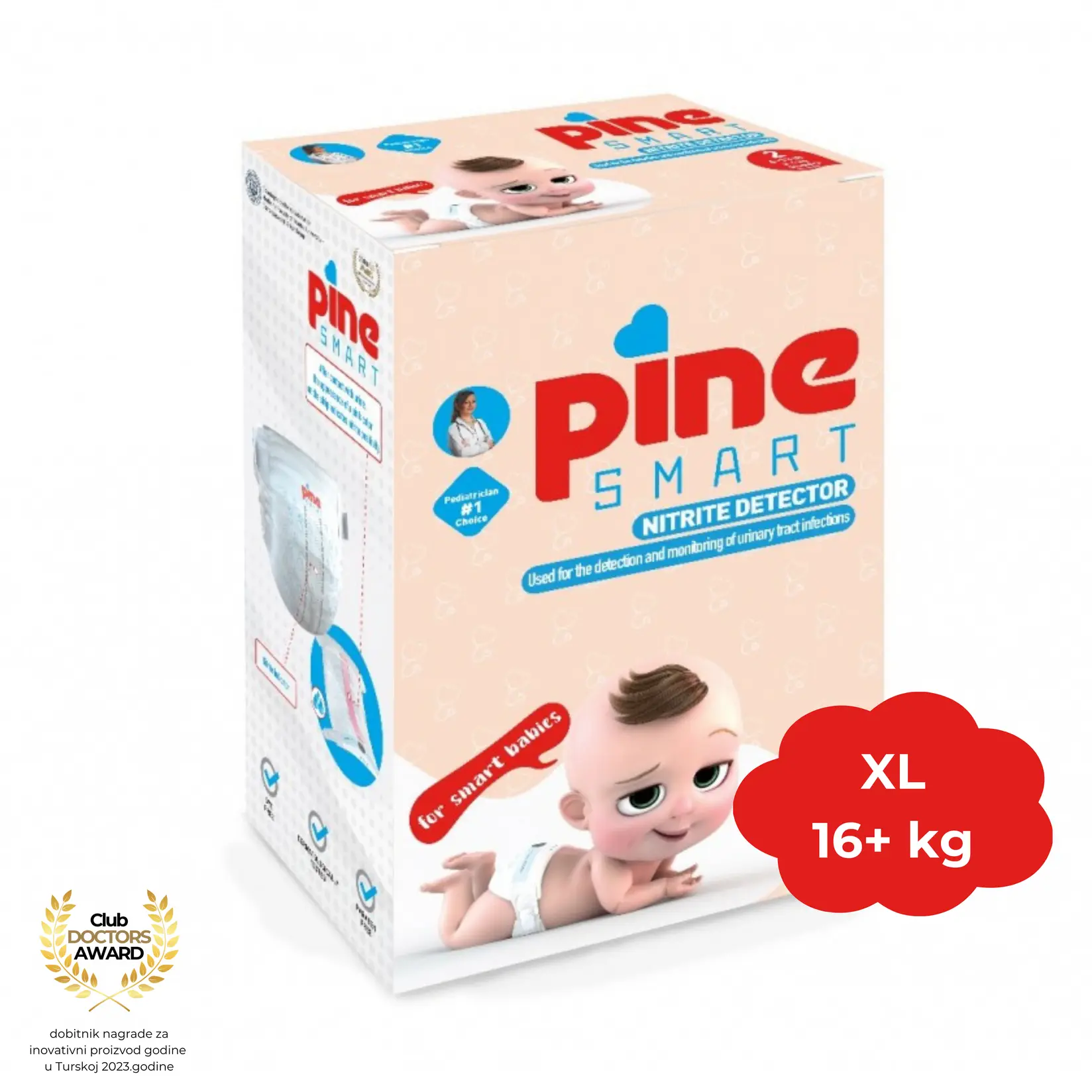 Pine Pelena za detekciju infekcije urinarnog trakta Smart XL, 16+kg
