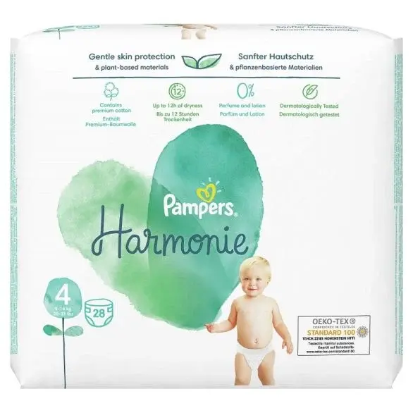 Pampers Pelene Harmonie 4, VP, 28/1