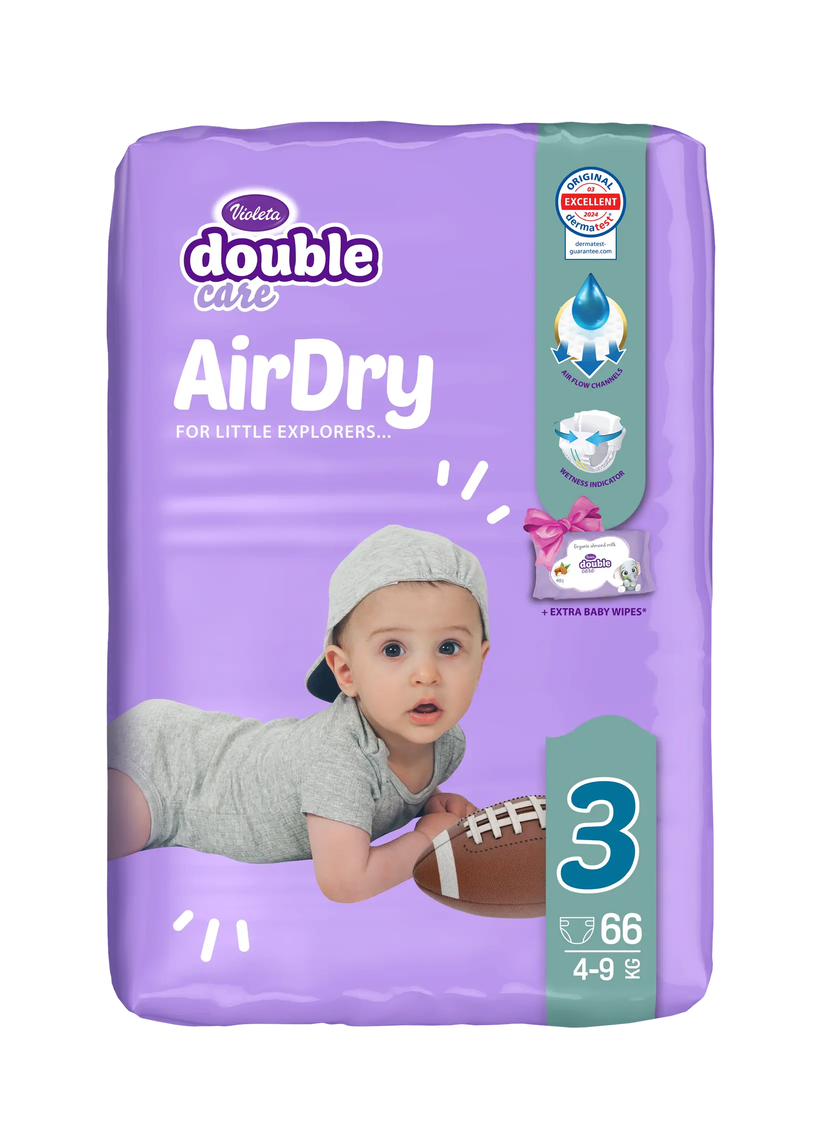 Violeta DC Pelene Air Dry 3, 4-9 kg, 66/1