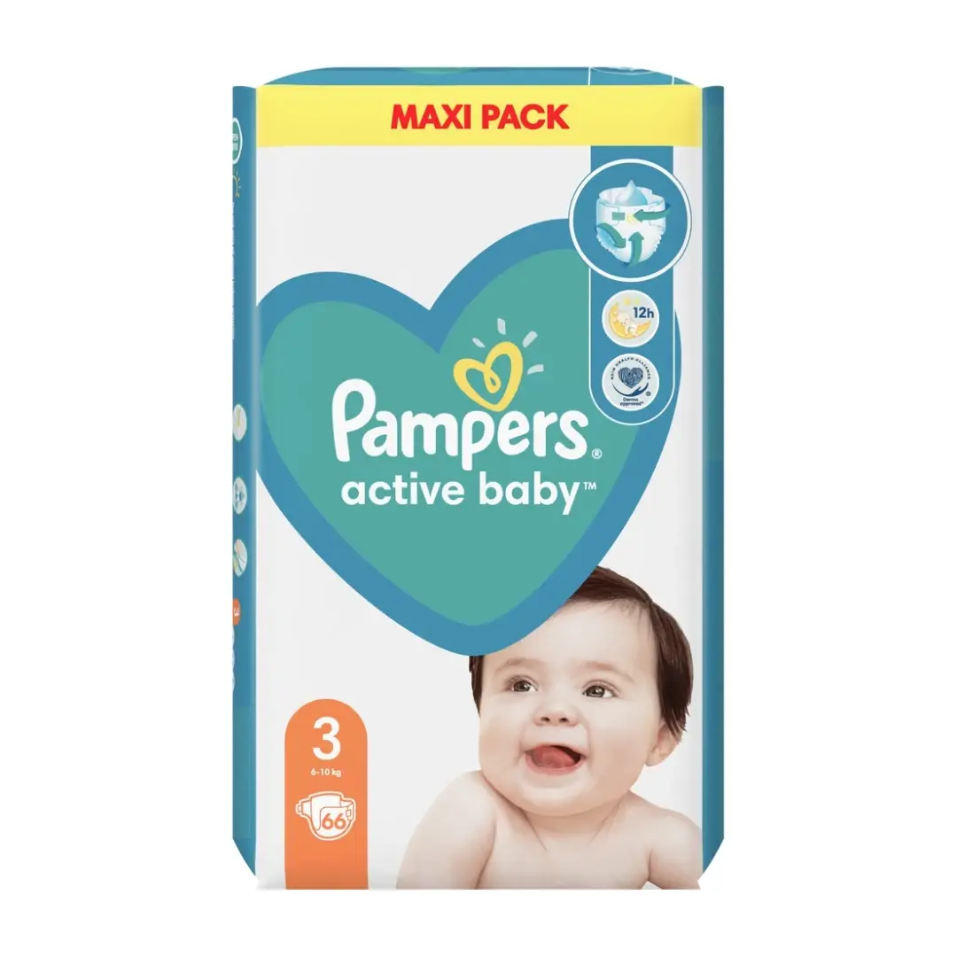 Pampers Pelene Active Baby 3, VPP, 66/1