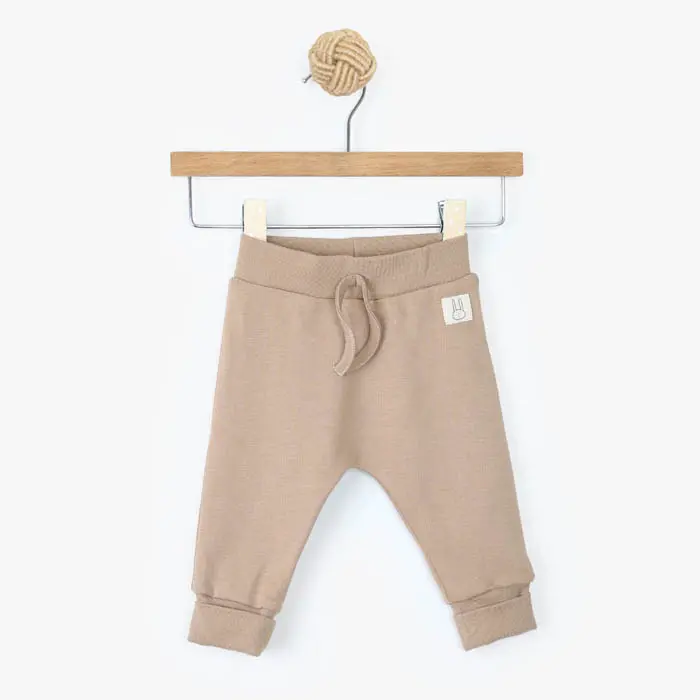 Just kiddin Pantalone za bebe Organic, Braon