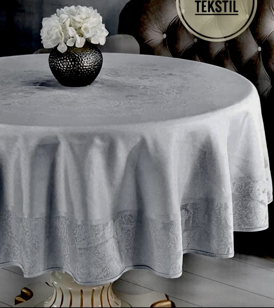 SENOTEX VODOOTPORNI STOLNJAK OKRUGLI 160 CM X 160 CM - SIVI