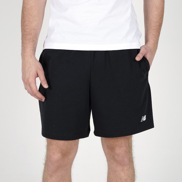NEW BALANCE Šorc sport essentials french terry short 7" M