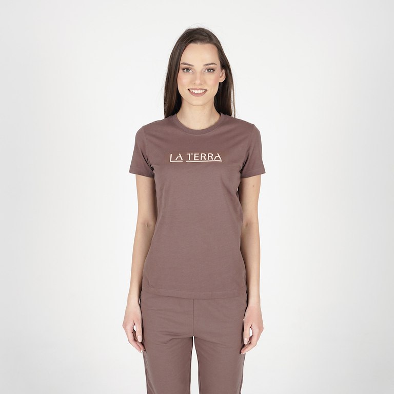 LA TERRA Majica kratak rukav sara t-shirt W