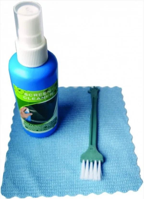 CK-LCD-005 * Gembird Cleaning set 3 in 1, fluid 100ml + brush + towel, set za ciscenje