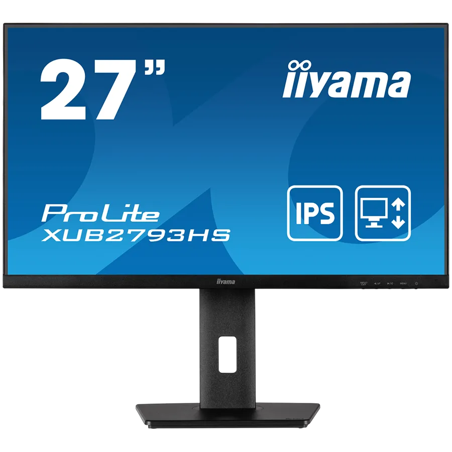 Iiyama XUB2793HS-B7 LED monitor 27 1920 x 1080 FHD 100 Hz IPS 300 cd 1300 1ms HDMI DP