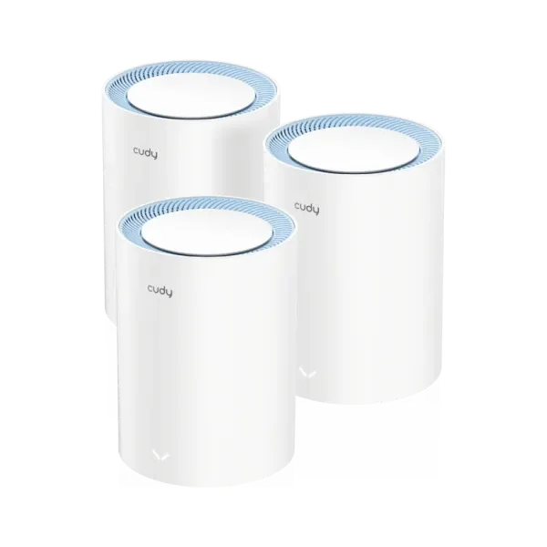 Whole Home Wi-Fi Mesh System Cudy M1200 AC1200 Dual Band (3-Pack)