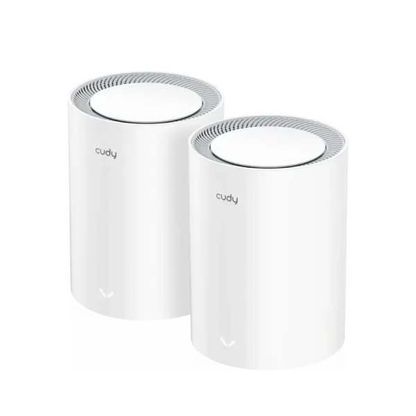 Whole Home Wi-Fi 6 Mesh System 2.5G Solution Cudy M3000 AX 3000 Dual Band(2-Pack)