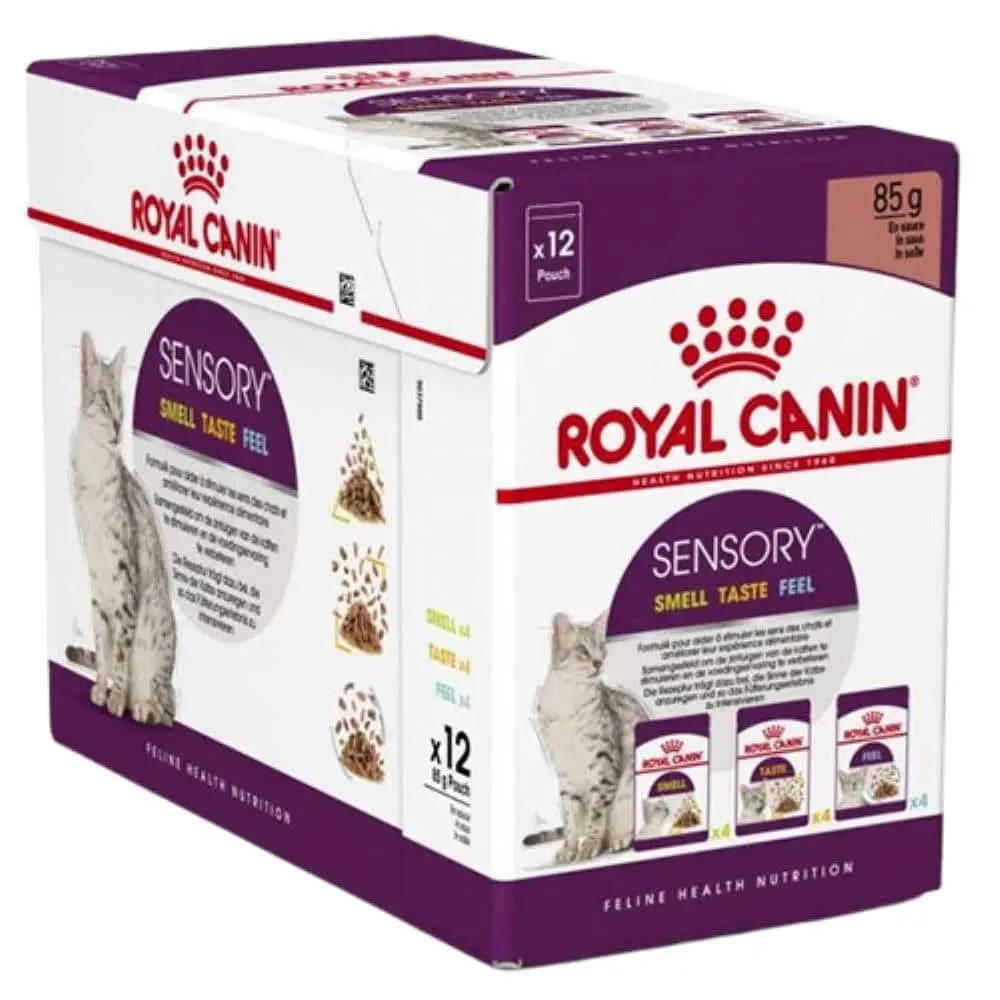 Royal Canin Vlažna hrana za mačke Sensory, 4x3x85g