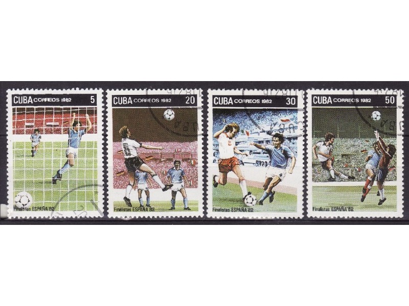 Kuba - fudbal - 1982.
