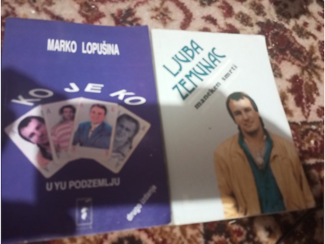 Ko je ko u ju podzemlju i ljuba zemunac