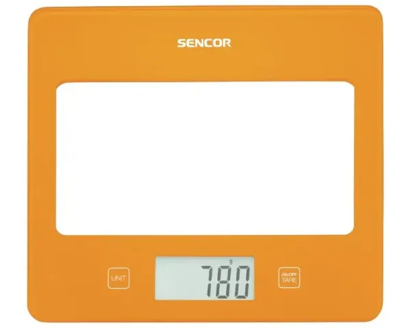 Kuhinjska vaga Sencor SKS 5033OR/narandžasta/do 5kg