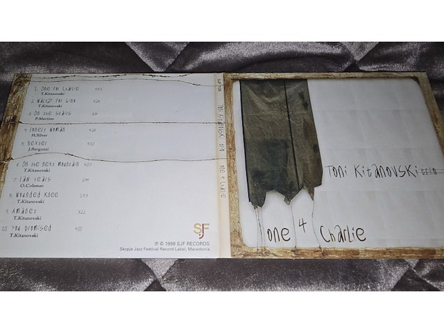 Toni Kitanovski Trio - One 4 Charlie , ORIGINAL