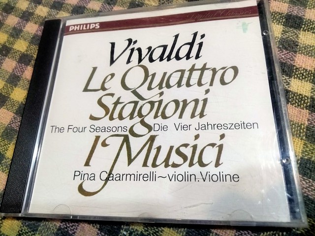 Vivaldi, Pina Carmirelli, I Musici – Le Quattro Stagion