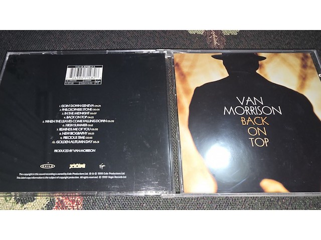 Van Morrison - Back on top , ORIGINAL