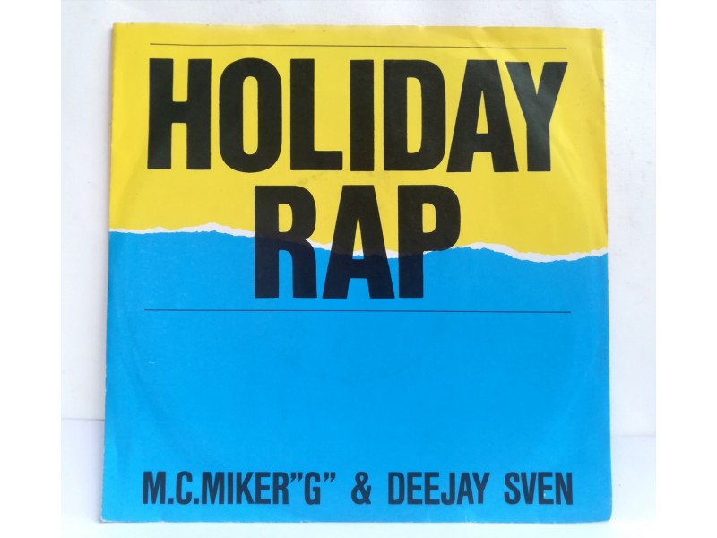 M.C.MikerG & Deejay Sven - Holiday Rap Single MINT