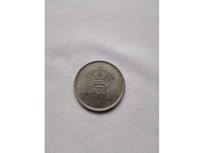 Шпанија 25 птас,1983 год.