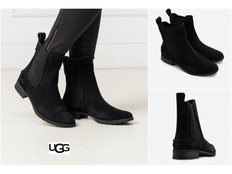 UGG Hillhurst Kožne Chelsea Čizme – NOVO – 37.5