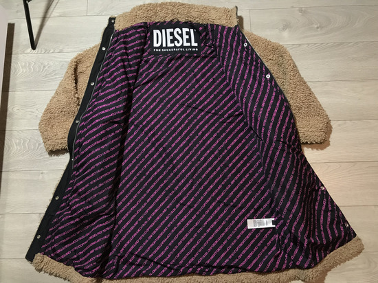 Original DIESEL jakna sa 2 lica vel. M oversize