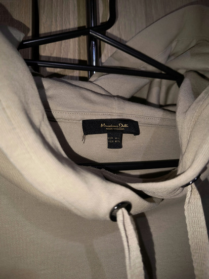 Massimo Dutti bež pamučni duks