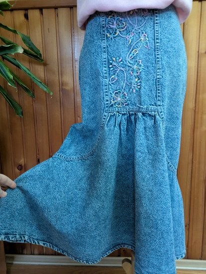 Vintage acid wash skirts 80'