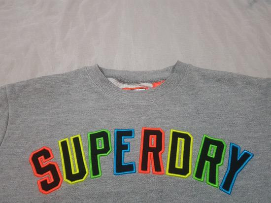 Superdry original muski duks sivi