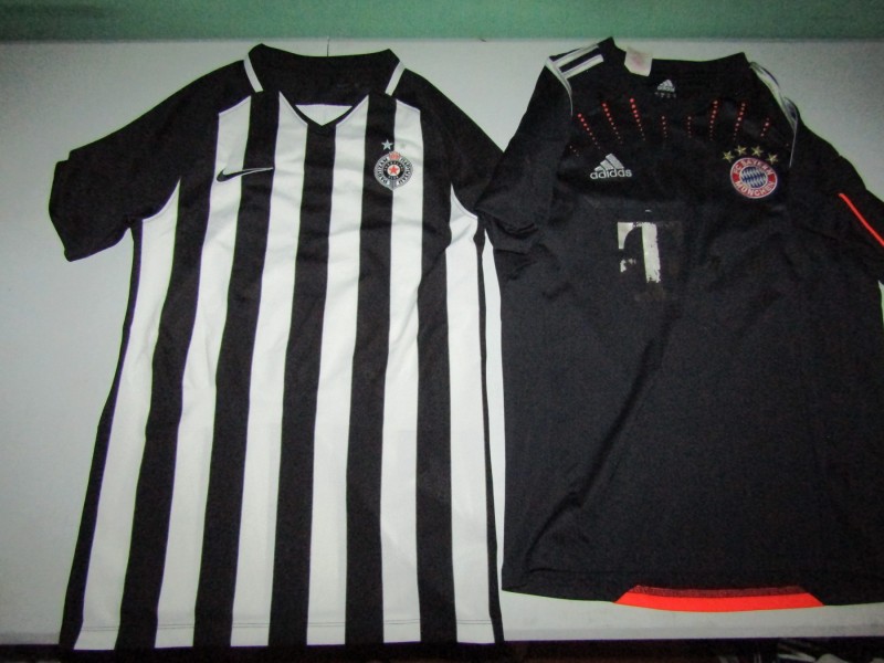 Partizan Saldanja Nike i Bajern Adidas S i 176