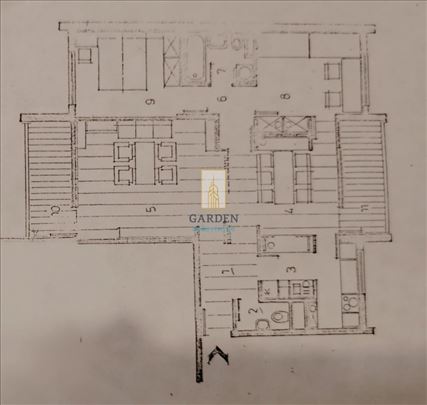 Trosoban stan – Novi Beograd, Blok 63 (Nehruova)