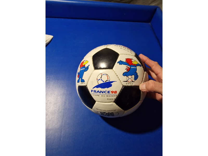 France 98 world cup fudbalska lopta oficial vintage